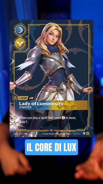 IL CORE DI LUX SU RIFTBOUND #riftbound #tcg #leagueoflegends #lux - YouTube