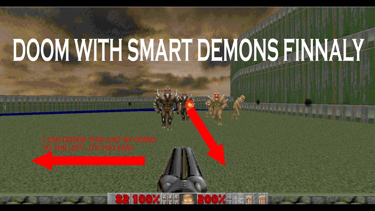 Doom with Smart Demons - YouTube