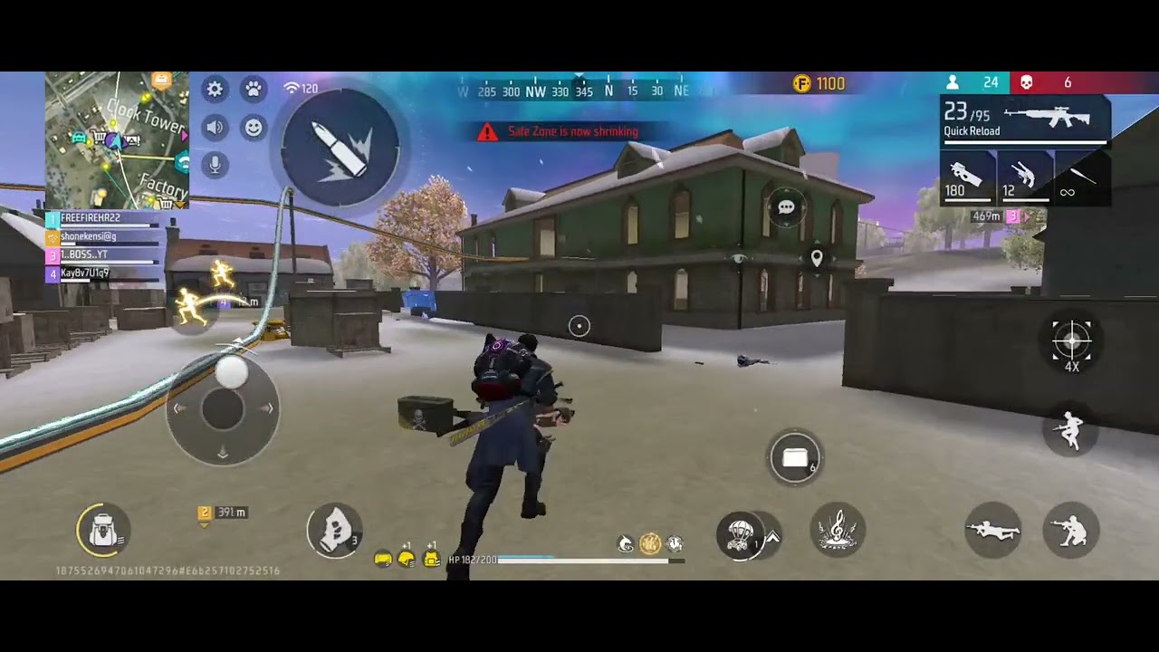 Free Fire Ice Ground Rank Mode Gameplay Walkthrough(Android) - YouTube