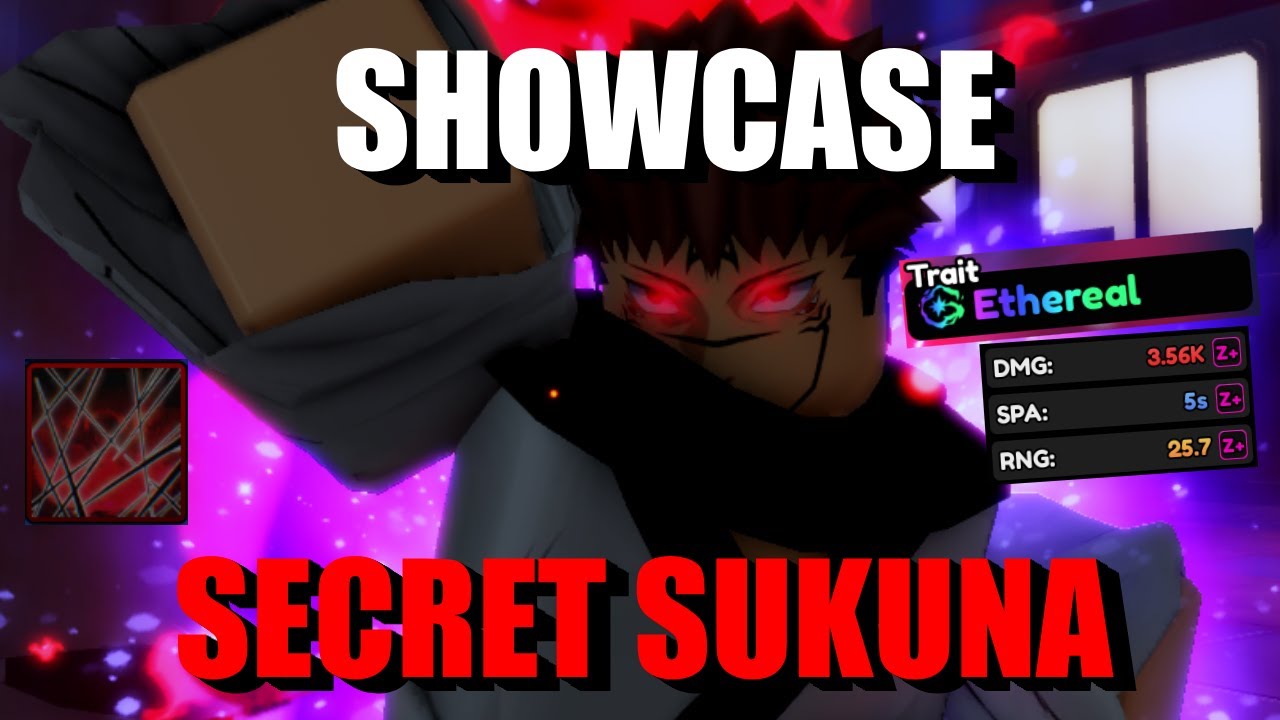 ⛩ SHOWCASING ETHEREAL SECRET SUKUNA [BOSS EVENT] Anime Vanguards - YouTube