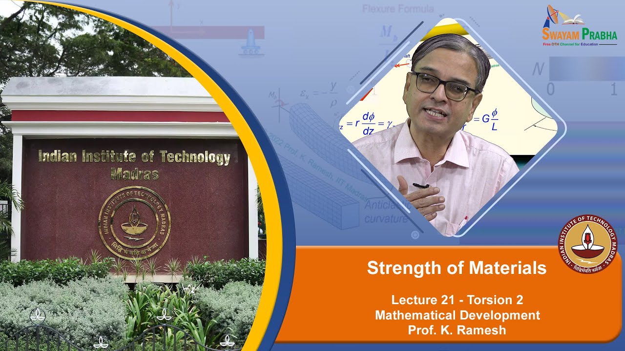 LEC 21 Torsion 2 - Mathematical Development - YouTube