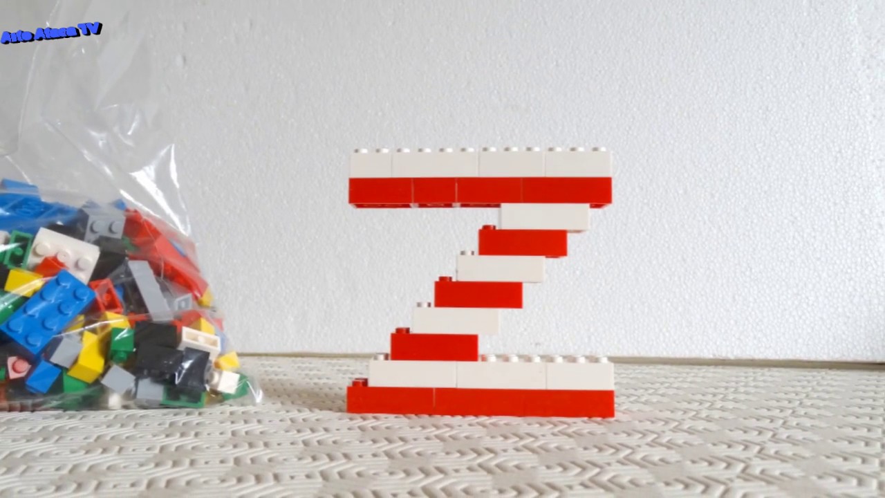 Como fazer a letra Z com LEGO - YouTube