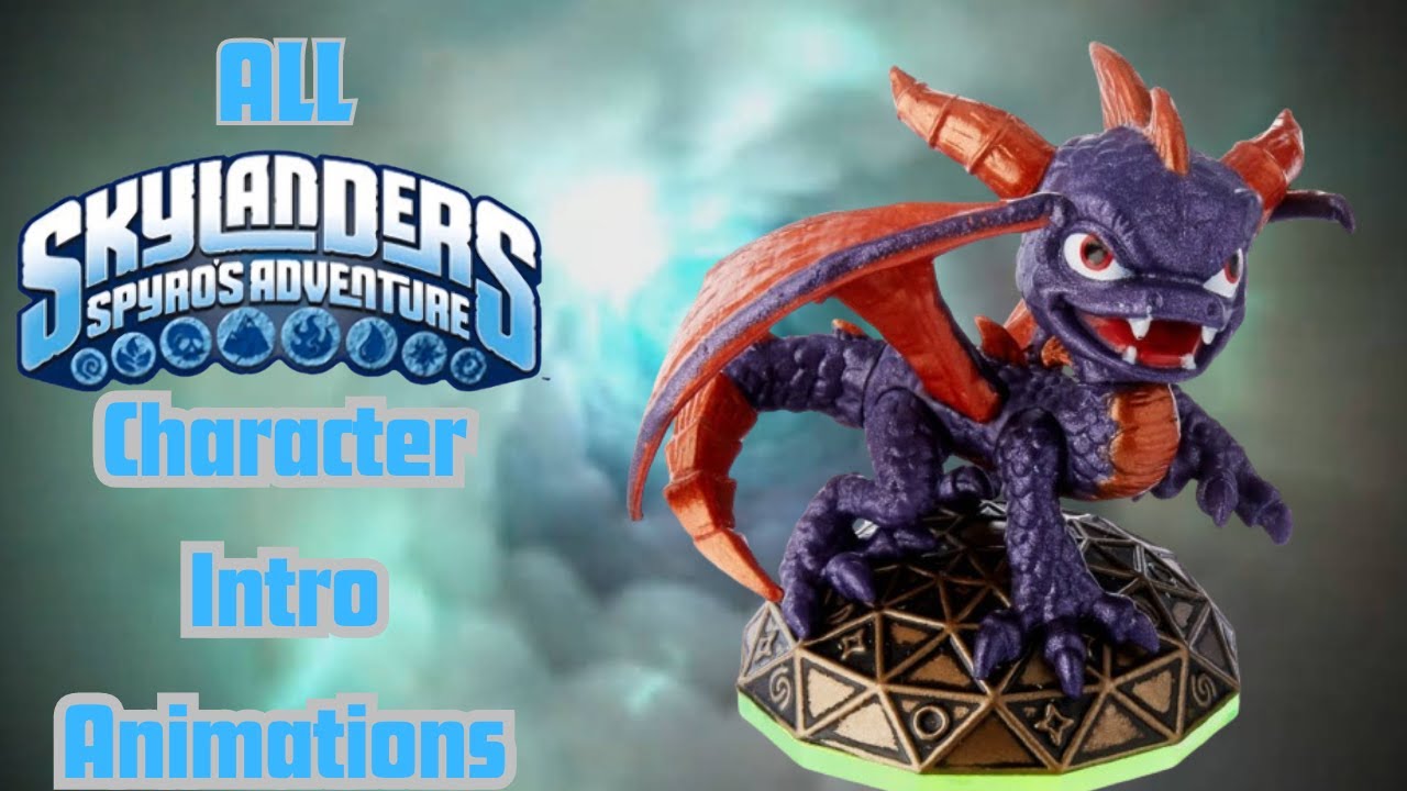 Skylanders Spyros Adventure All Skylander Animations And Catchphrases ...