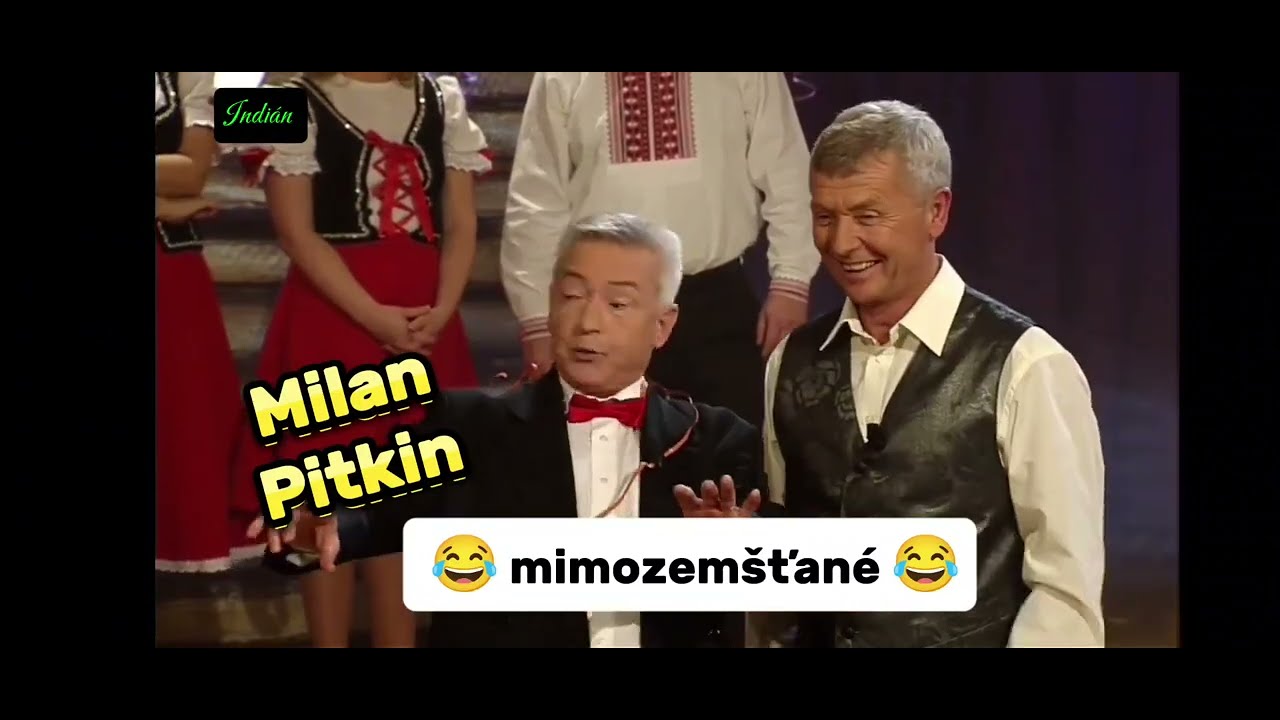 Milan Pitkin - Mimozemšťané 😂😂 - YouTube