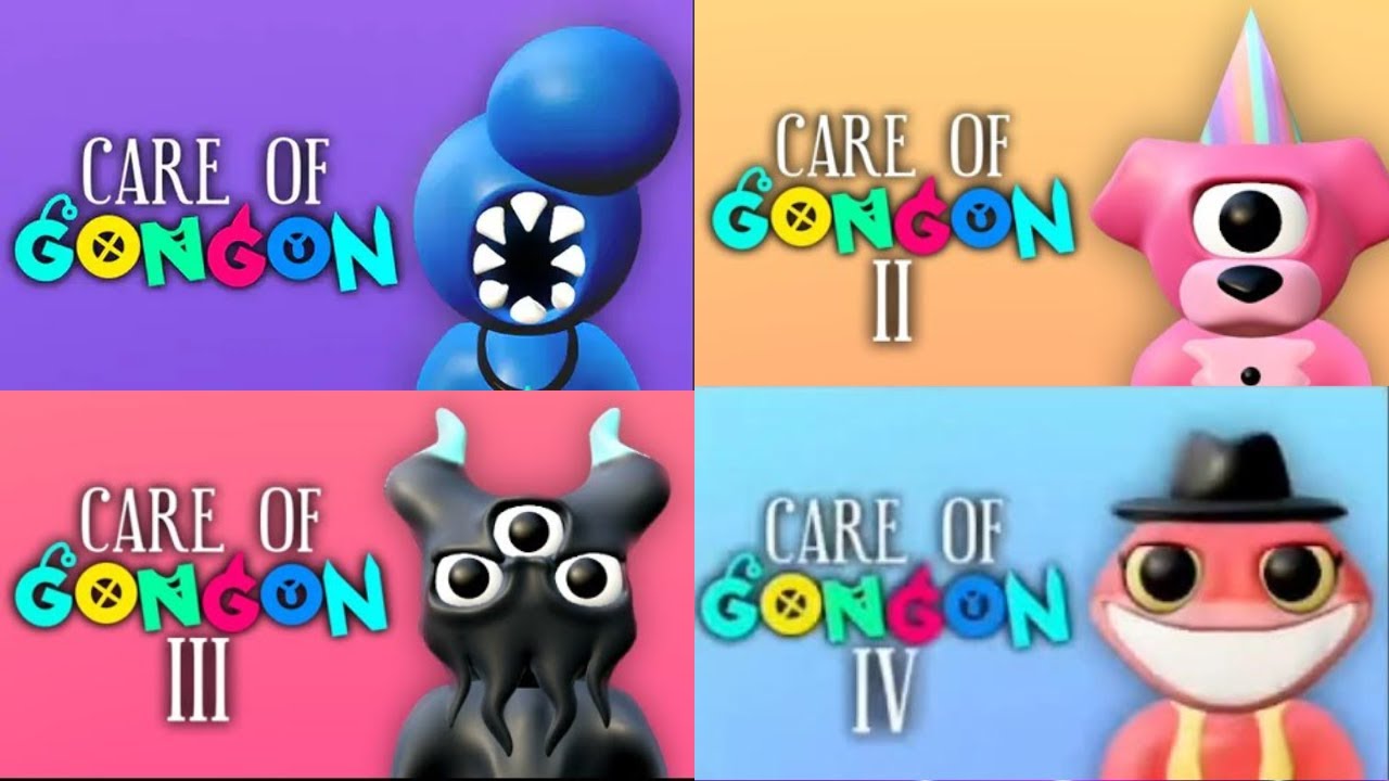 Care of Gongon (1, 2, & 3) - Jogo Completo - YouTube