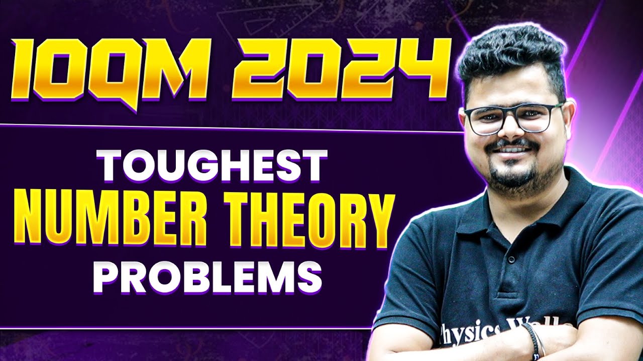 IOQM 2024 NUMBER THEORY: Solve the Toughest Questions for Success 💪 ...