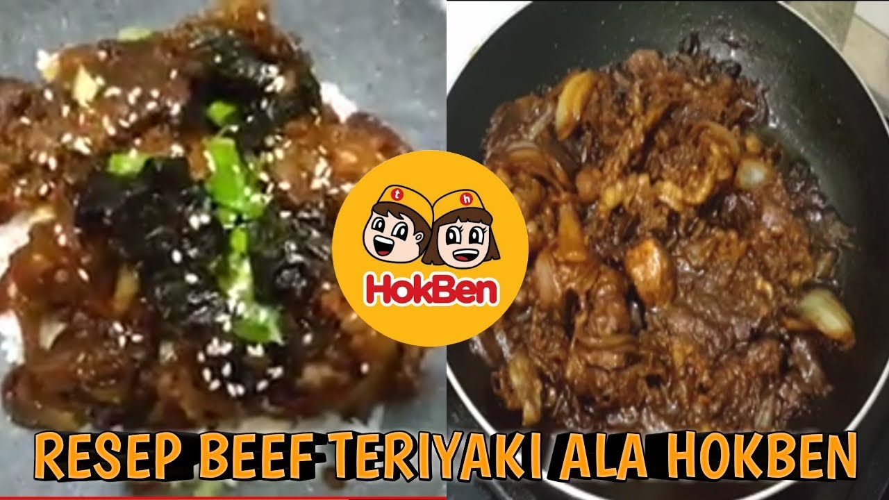 BEEF TERIYAKI ALA HOKBEN - YouTube