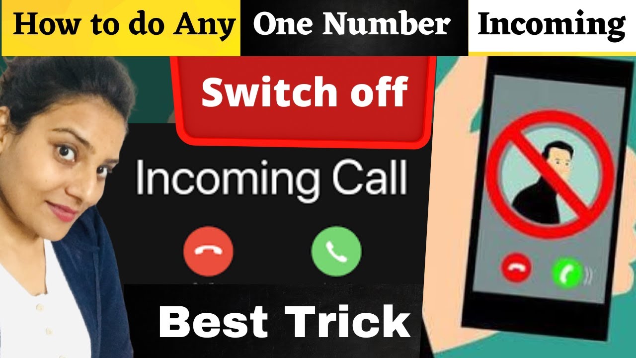 How to do any one number incoming Switch off !! Setting phone off for ...