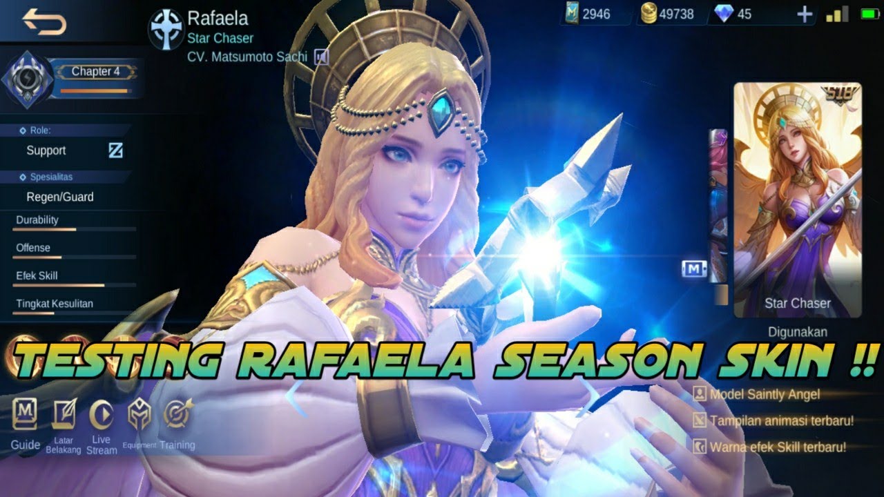 Testing Rafaela Season Skin !! - YouTube