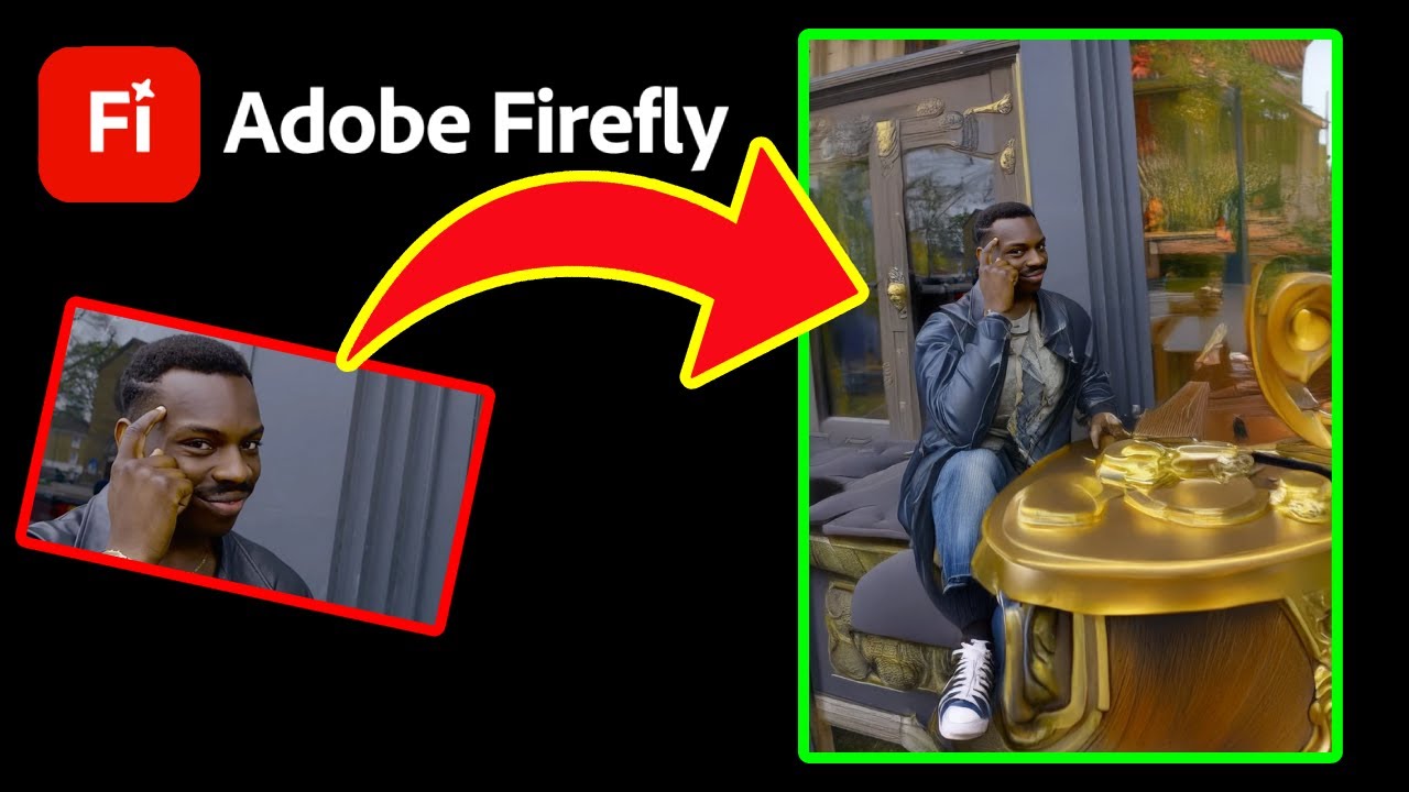 How To Expand Any Image In Adobe FireFly | Tutorial - YouTube