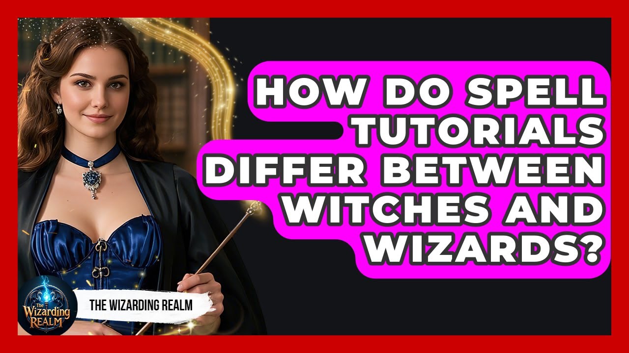 How Do Spell Tutorials Differ Between Witches and Wizards? - The ...