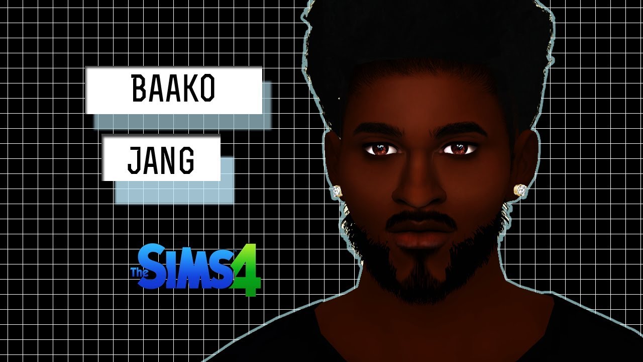 The Sims 4|Baako Jang Create A Sim - YouTube