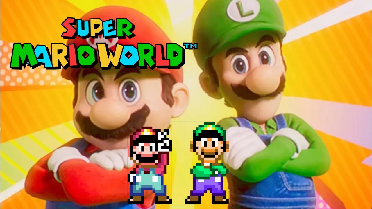Super Mario Bros. Movie - Mario Brothers Rap [Super Mario World Style ...