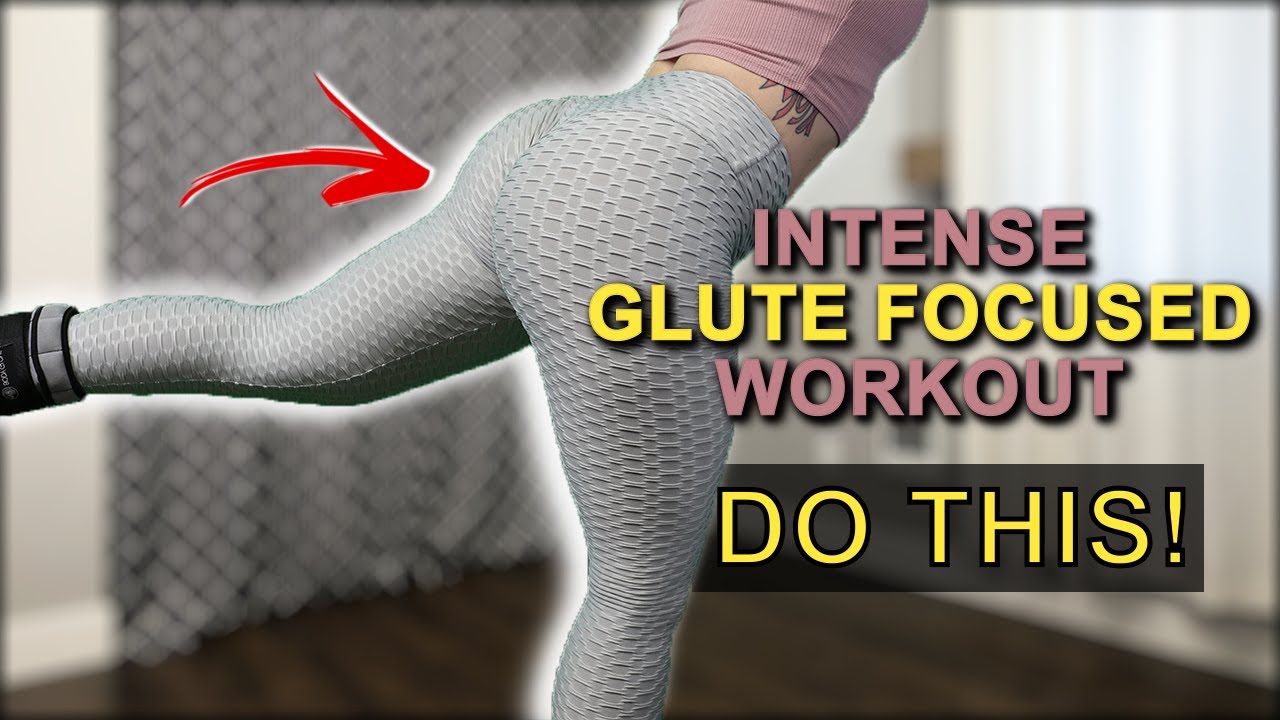 Do This INTENSE Glute Focused Ankle Weight Workout | Growth Like NEVER ...