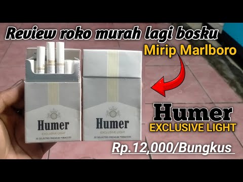 Roko Murah Mirip [MARLBORO] ,Asli enak bosku | HUMER PUTIH - YouTube