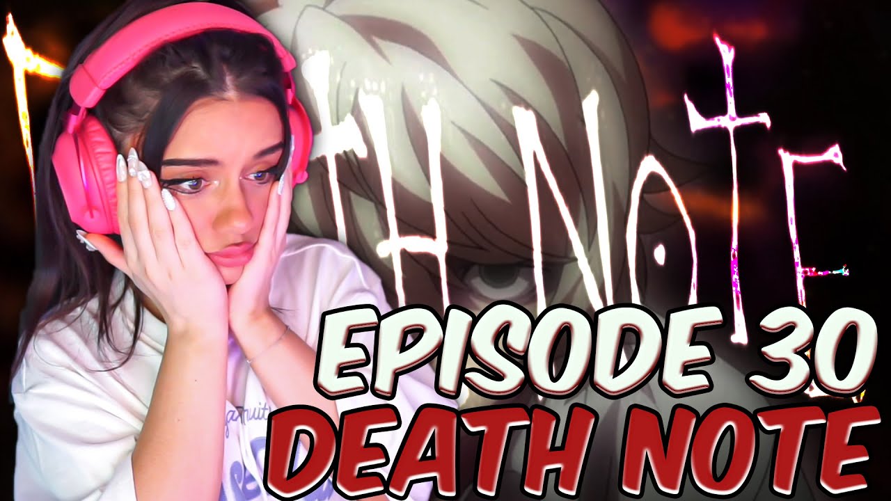 Light getting busted? Death Note Episode 30 Reaction - YouTube