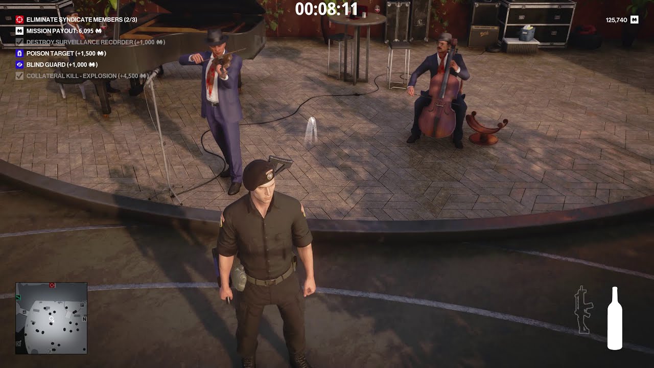 HITMAN 3 Freelancer Take 2 Mission 16 - Mendoza militia action - YouTube
