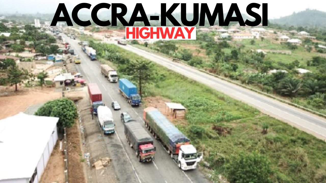 Update on the Accra to Kumasi Road in Ghana. - YouTube