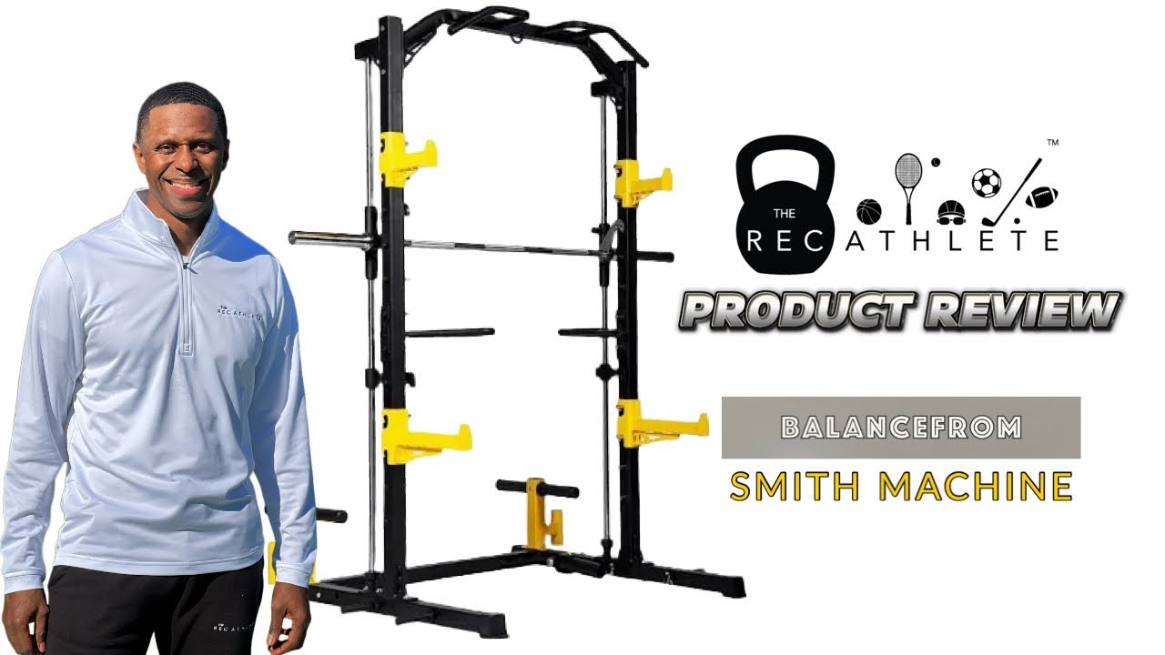 Product Review - BALANCEFROM Smith Machine - YouTube