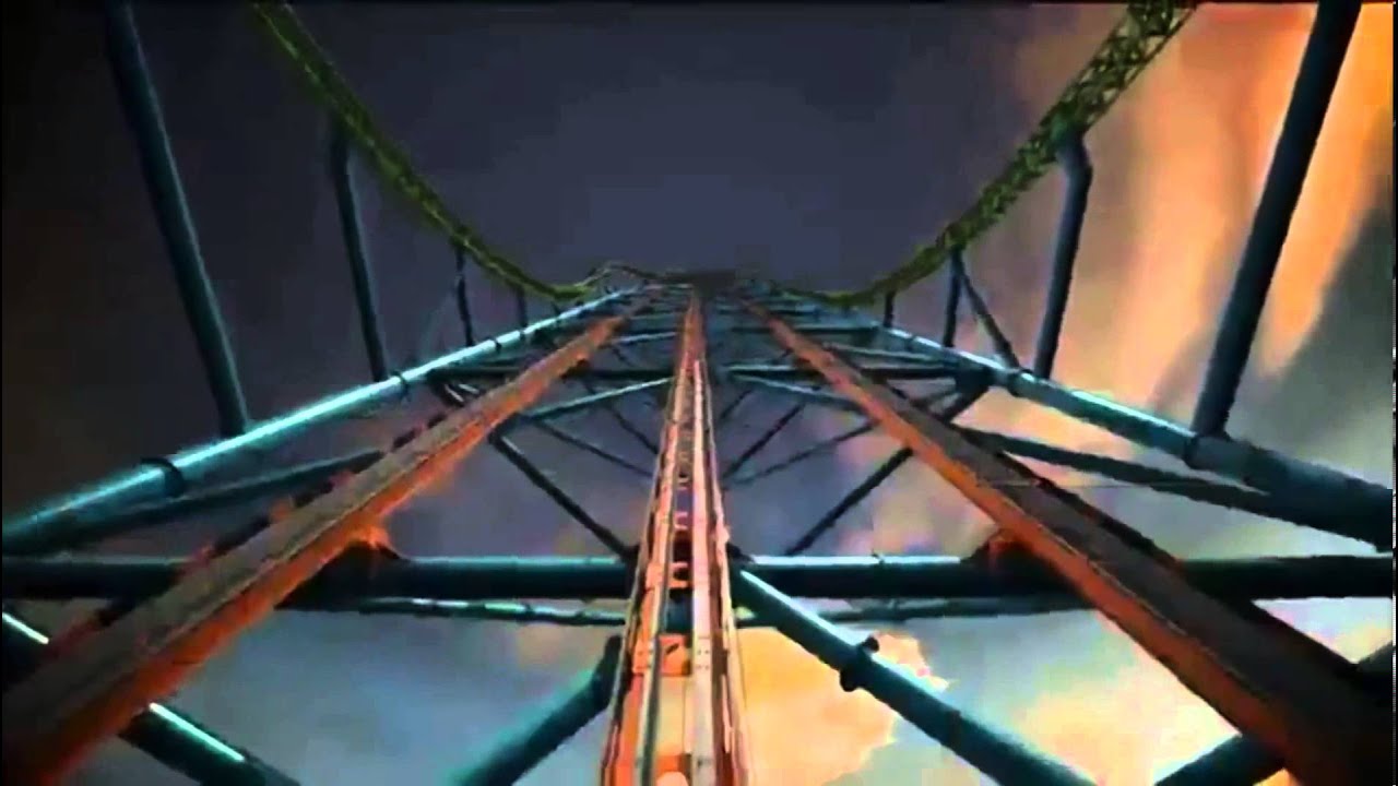 Zumanjaro Drop Of Doom Drop Tower Pov Animation Six Flags Great