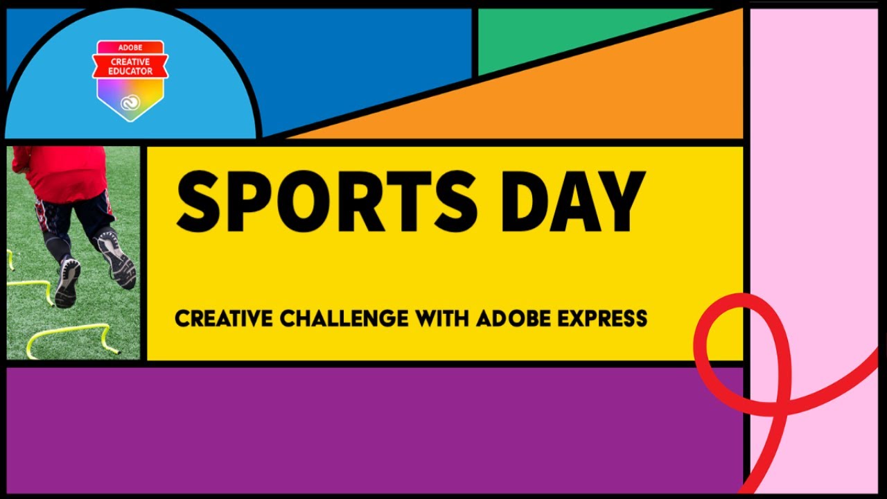 Sports Day Poster Challenge - Adobe Express - YouTube