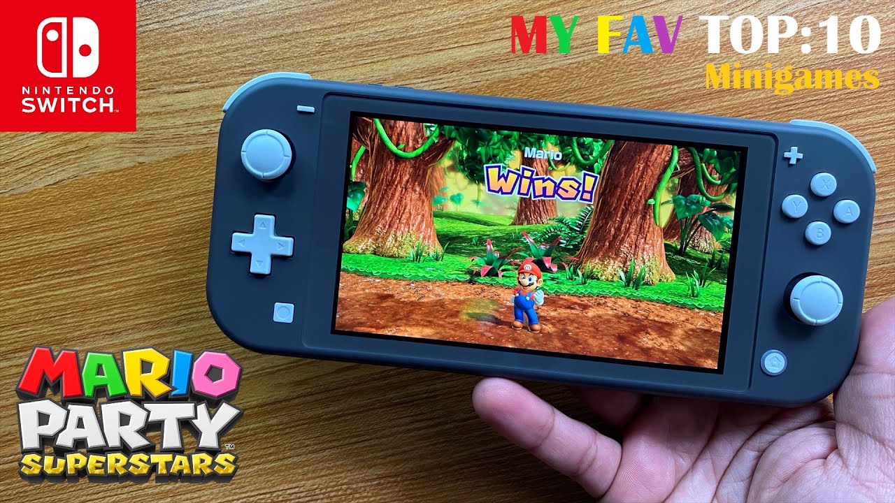 Mario Party Superstars (My Favorites Top 10 Minigames) Nintendo Switch ...