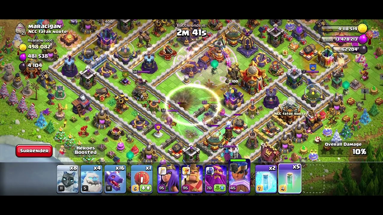 #COC#LEVEL 16 Town hall # MAKE 3 STAR# 💯💯💯 - YouTube