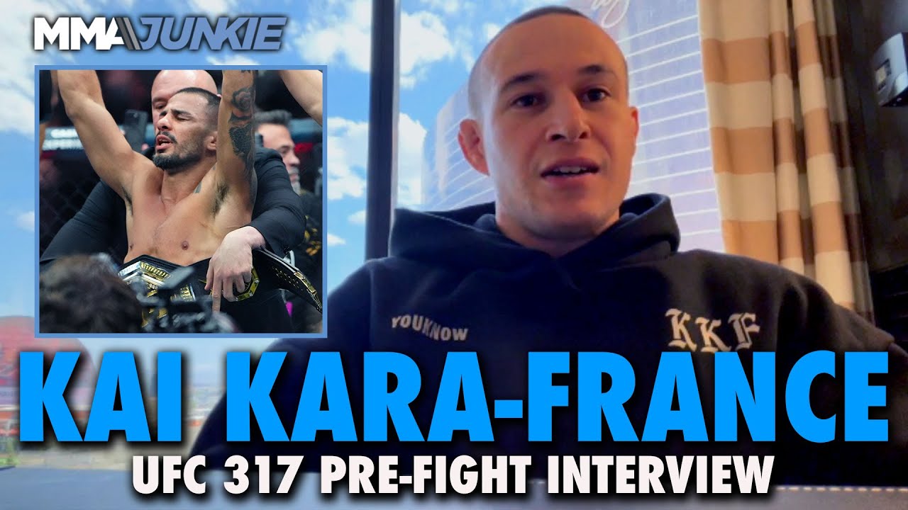 UFC 317: Kai Kara-France vows to finish Alexandre Pantoja for title