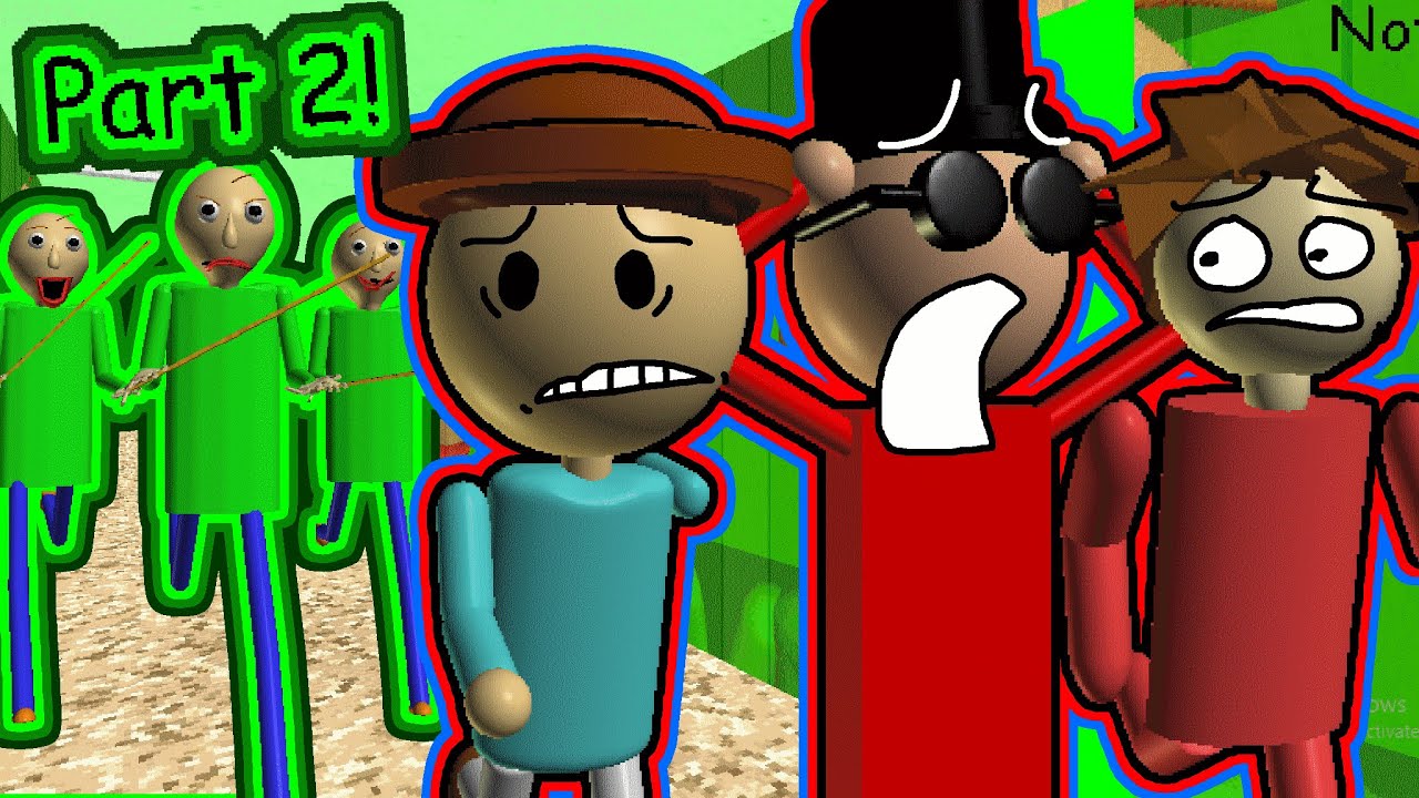 Baldi's has brothers ROUND 2 (f.t Wowzaboimodder & Rapparep lol) - YouTube