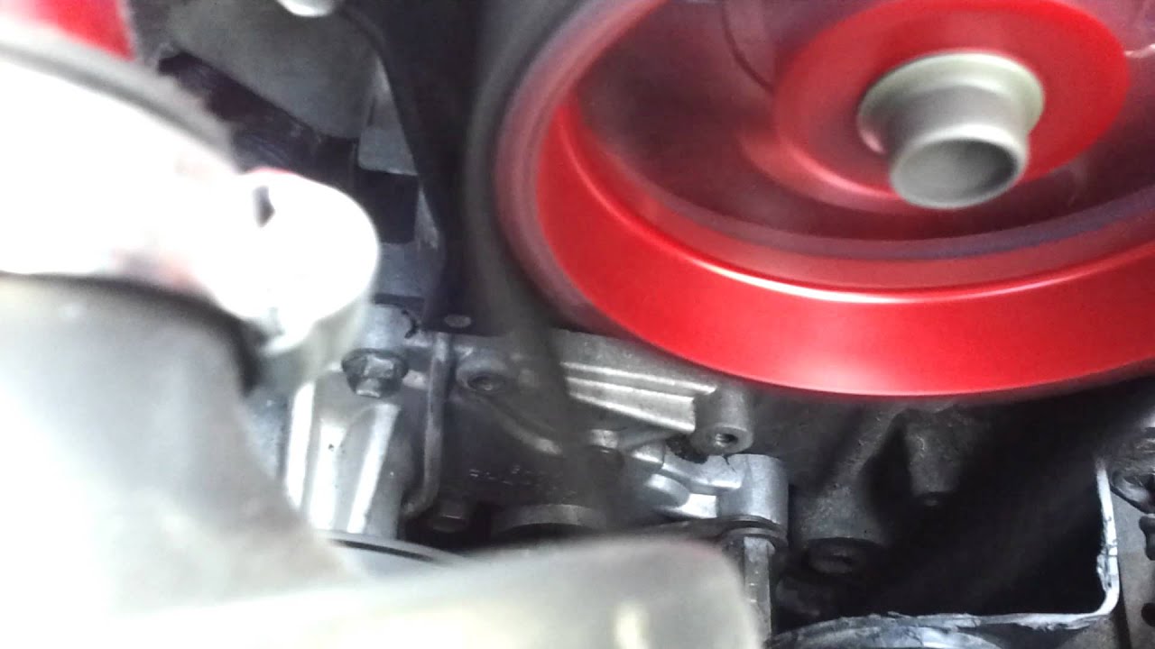 Geo Metro timing belt slop. - YouTube