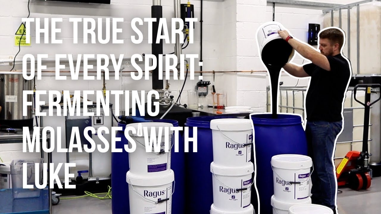 The True Start of Every Spirit: Fermenting Molasses With Luke - YouTube
