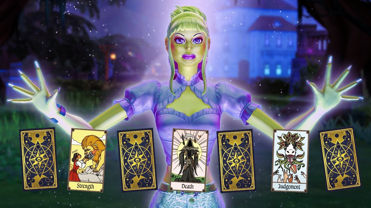 We completed the Tarot Deck (Sims 4 Life & Death) - YouTube