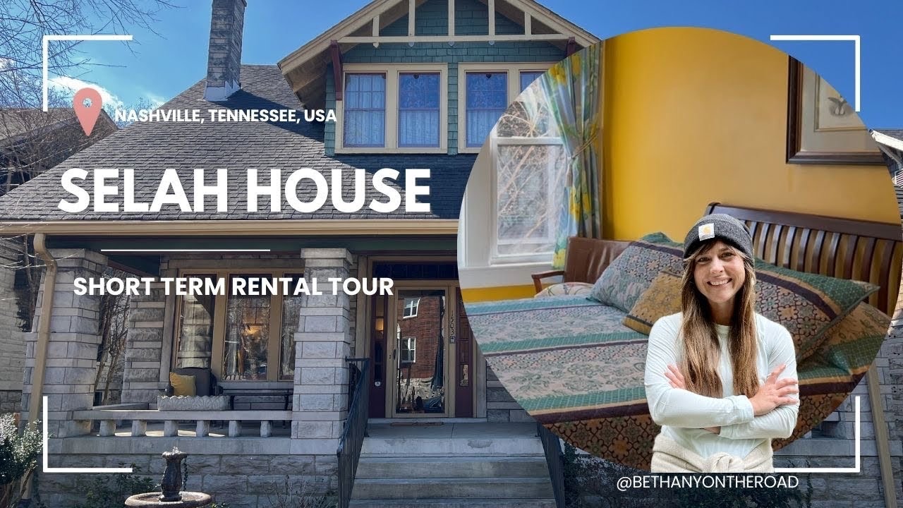 Tour the Selah House Nashville Short Term Rental - steps from Belmont ...