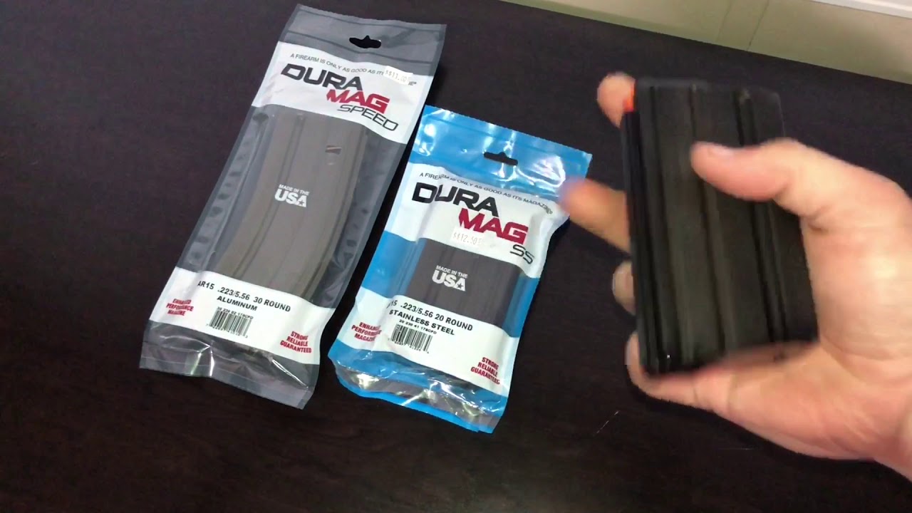 Dura Mag 20 and 30 Round Magazines - YouTube