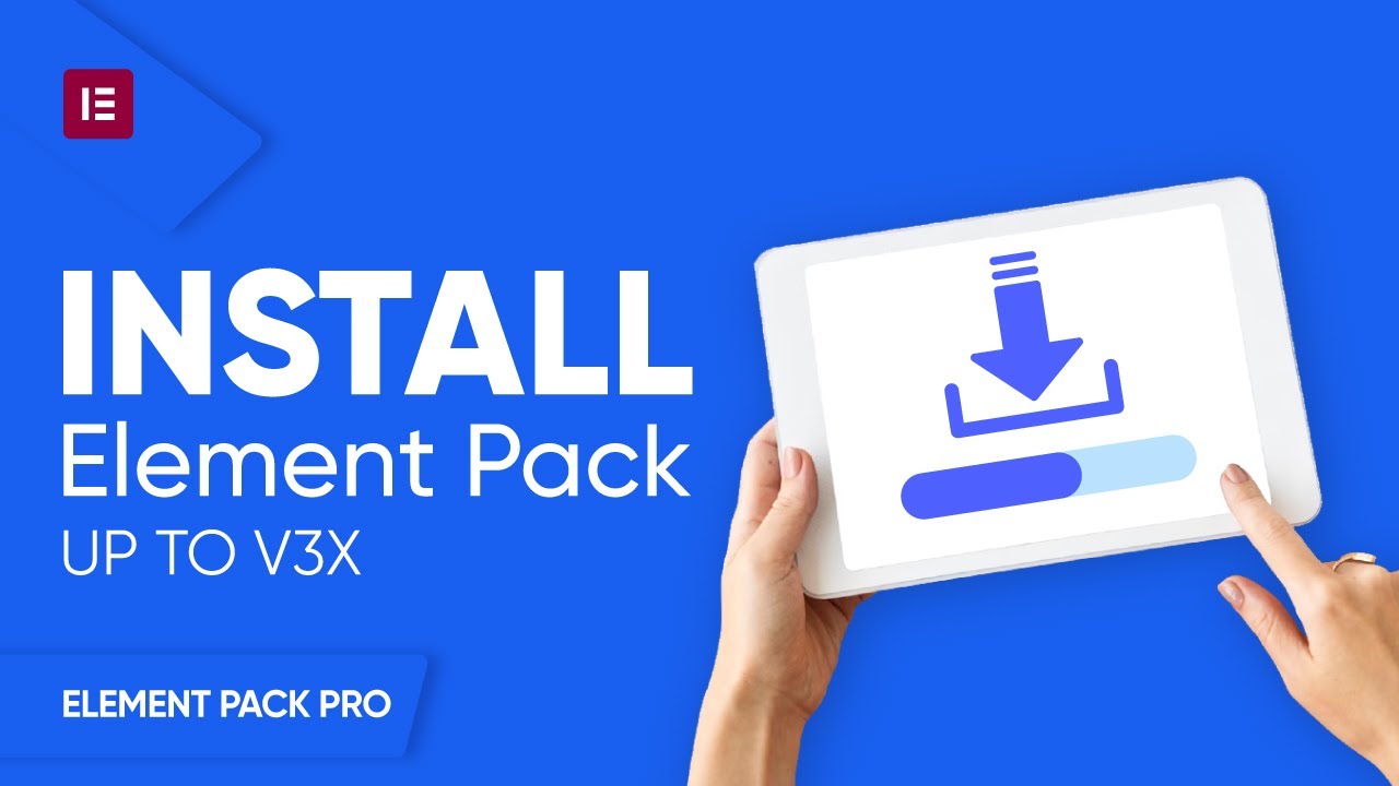 How to Install Element Pack Plugin Up To V3X - YouTube