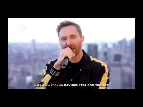 David Guetta Shouts out George Floyd's family - YouTube