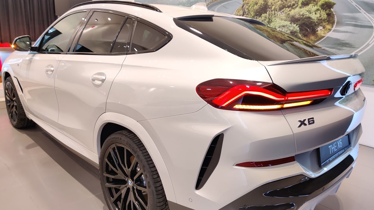 2022 BMW X6 - White Color - YouTube