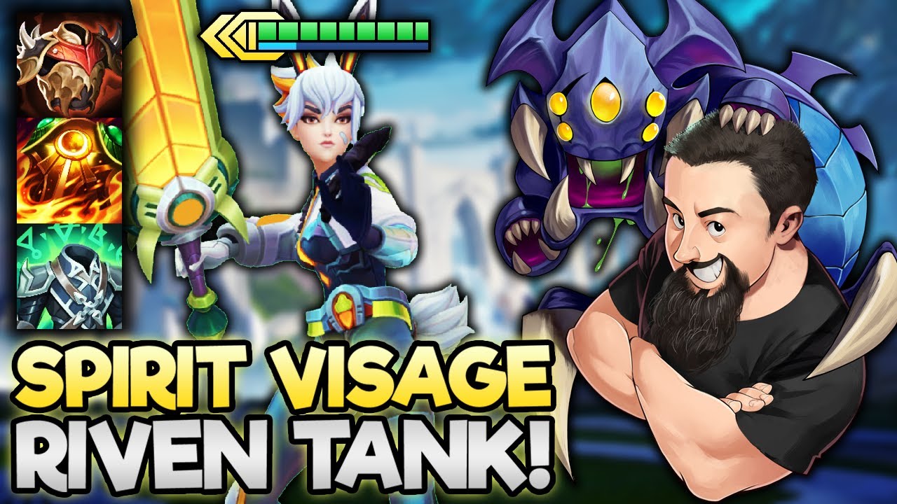 3 Star Riven - Unkillable Spirit Visage Tank?! | TFT Monsters Attack ...