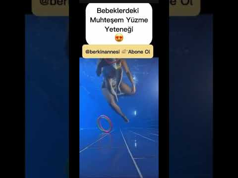 Yüzme Refleksi 👶🏻 #babyswimming #babyshorts #cutebaby