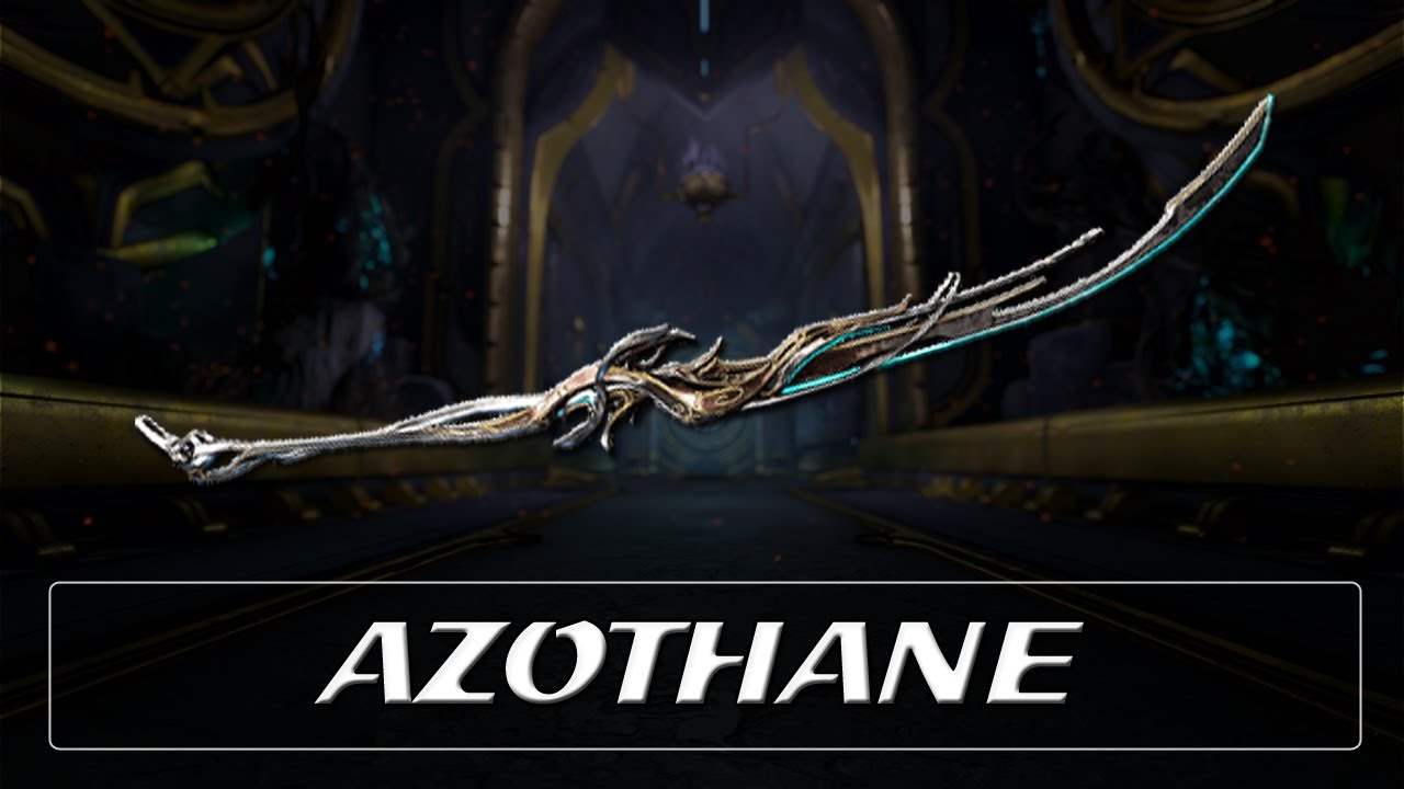 Warframe Weapon Encyclopedia - Azothane (2023) - YouTube