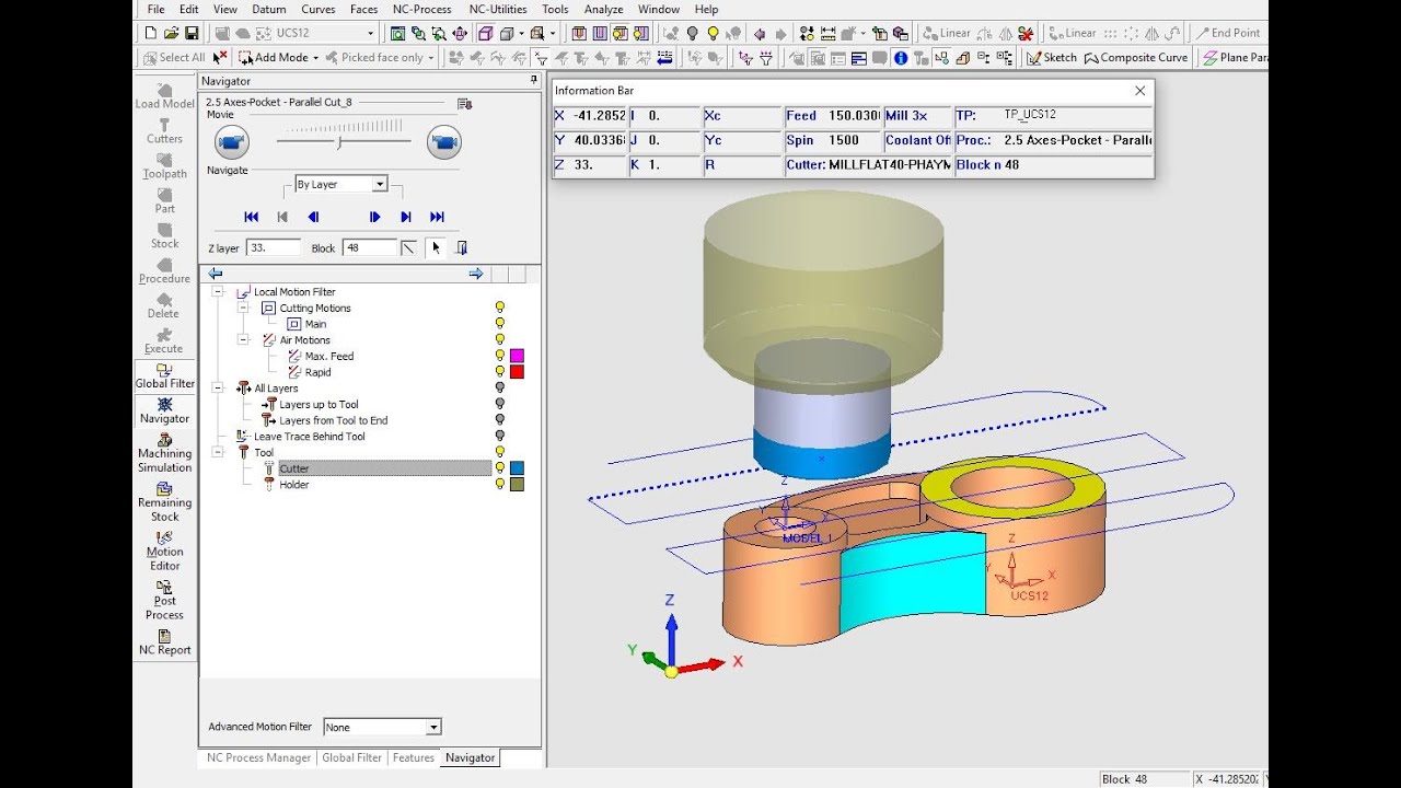 Cimatron Tutorial - Môi trường gia công/ Bài 3. - YouTube