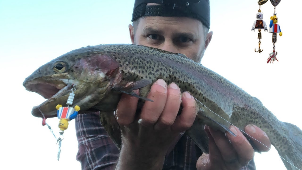 Lego Lures for Big Trout - YouTube