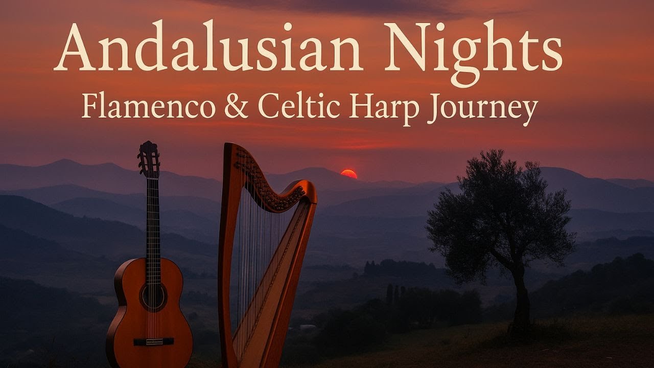Andalusian Nights | Flamenco Celtic Harp Fusion | Magical Nature ...