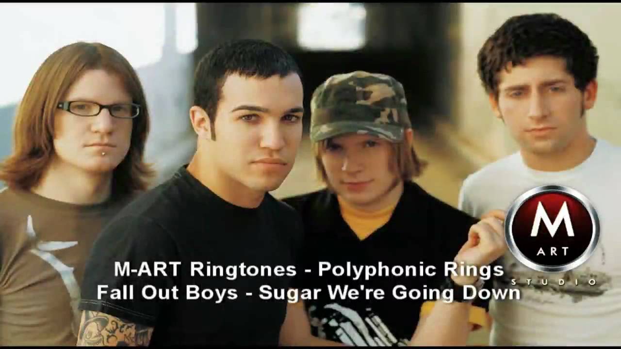 Fall Out Boys - Sugar We're Going Down: Polyphonic Ring M-Artstudio ...