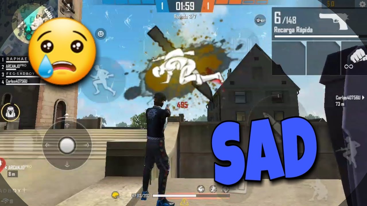 SAD :( FREE FIRE - YouTube