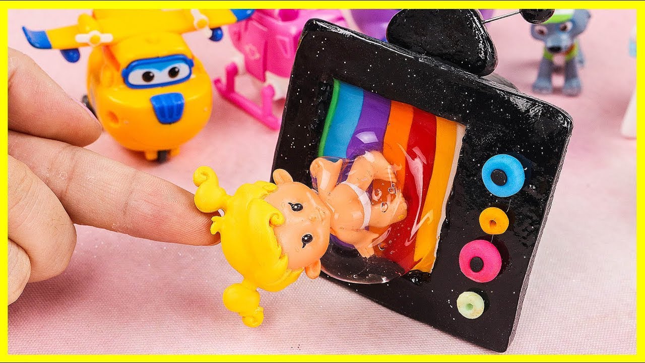 How to Make Playdoh Classic Mini TV Easy Craft For Kids Video - YouTube