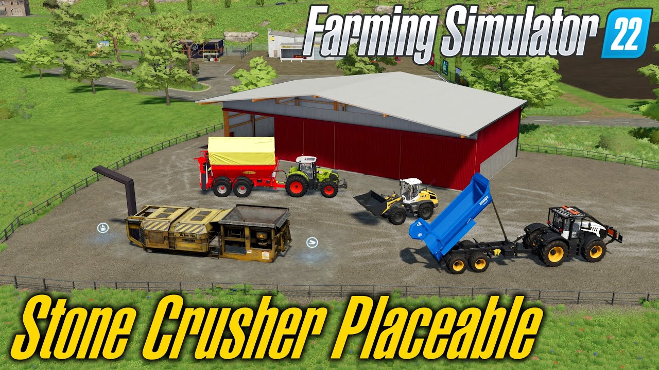 FS22 New Mods 🚧 Crush Stones 🚧 Farming Simulator 22 Mods - YouTube