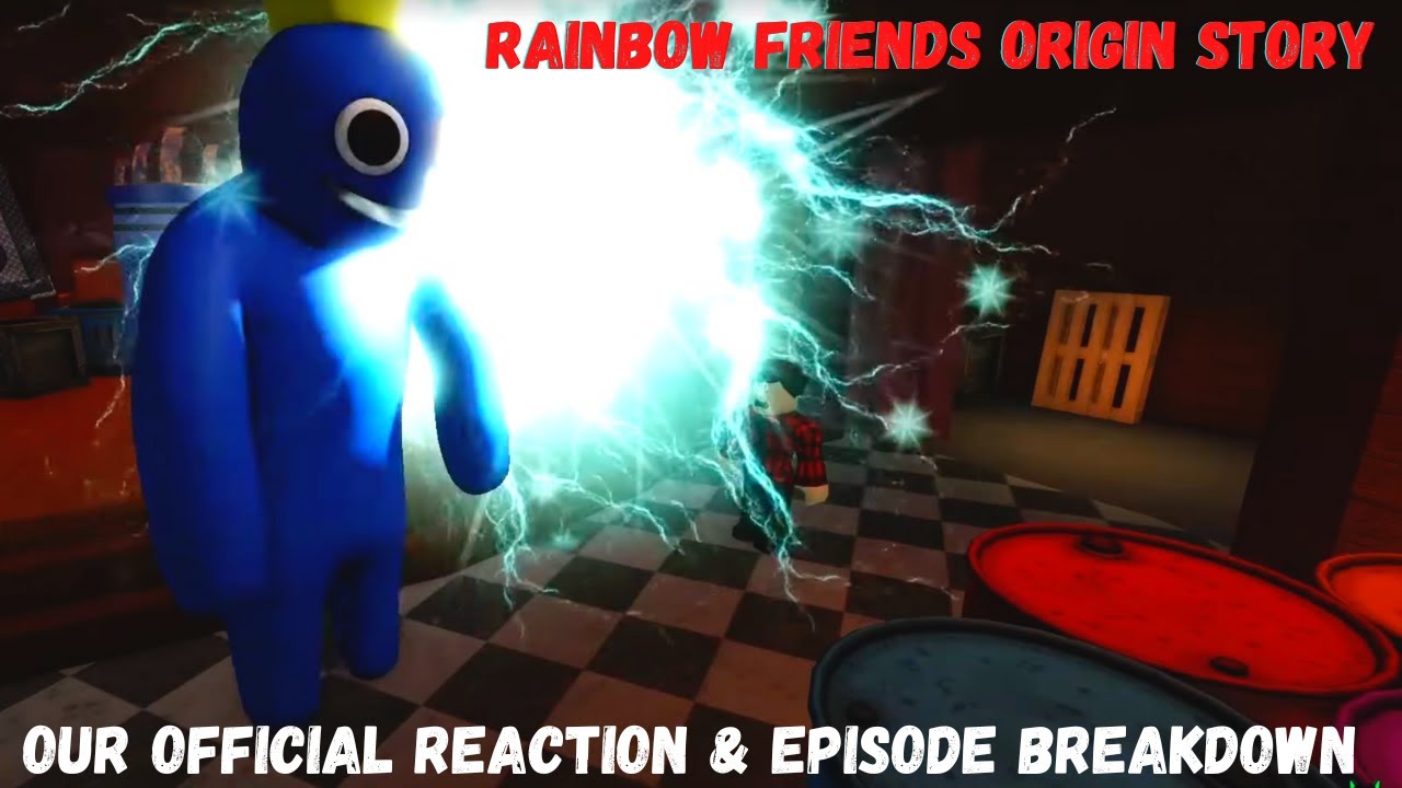 Origin story of the RAINBOW FRIENDS - New animation by @Davebb933 ...