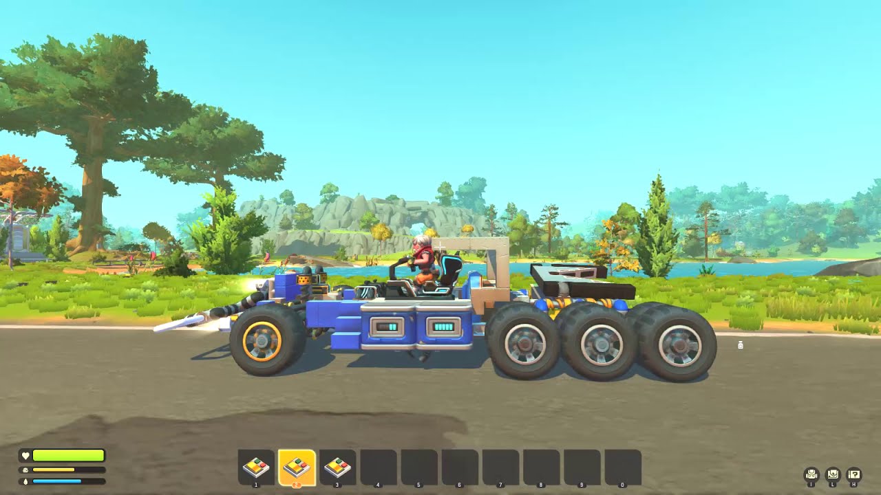 Scrap Mechanic Survival. The transforming scout vehicle. The Survival ...