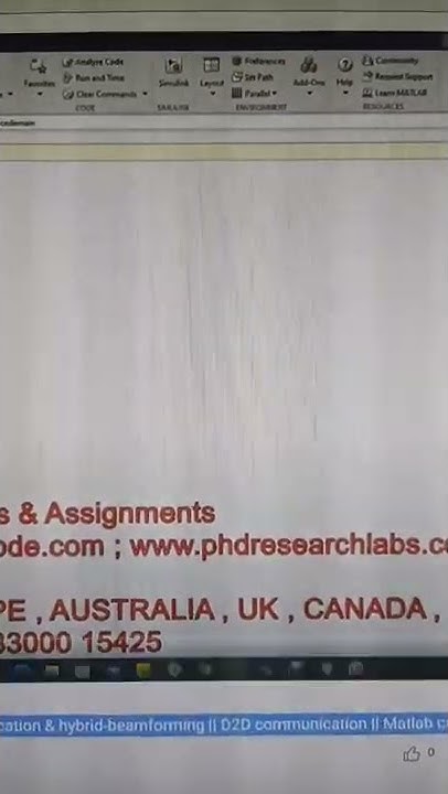 MATLAB - mmWave D2D Joint Task-Allocation & hybrid-beamforming - D2D communication - Matlab code ...